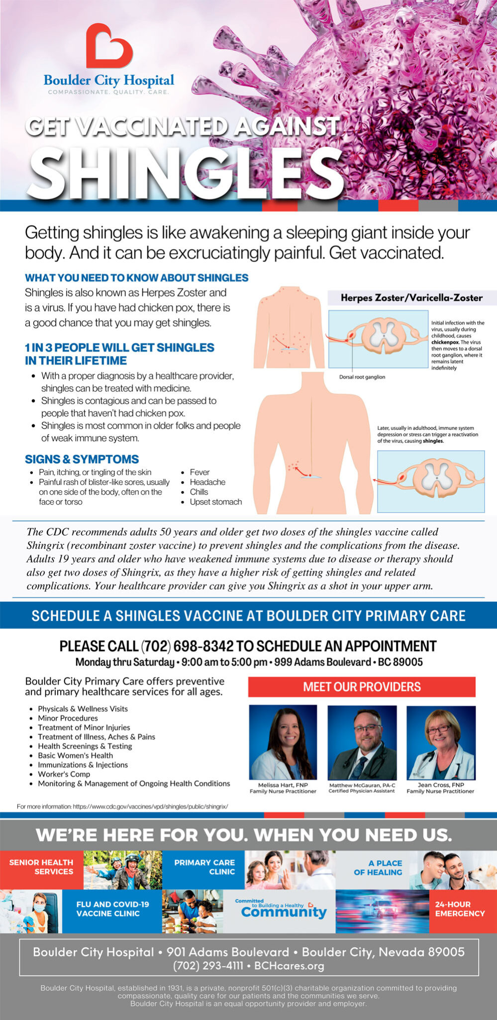 Shingles Immunizations
